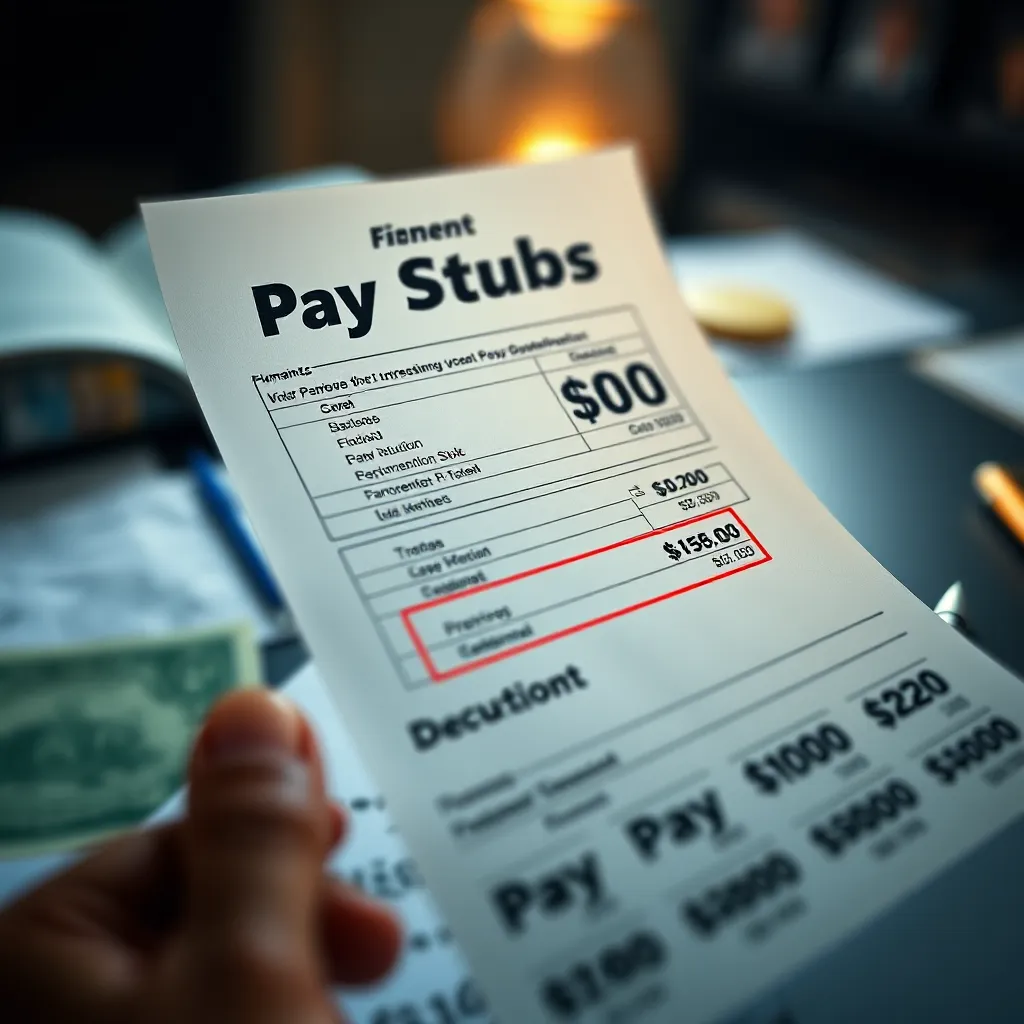 Decoding Pay Stubs: Understanding Deductions