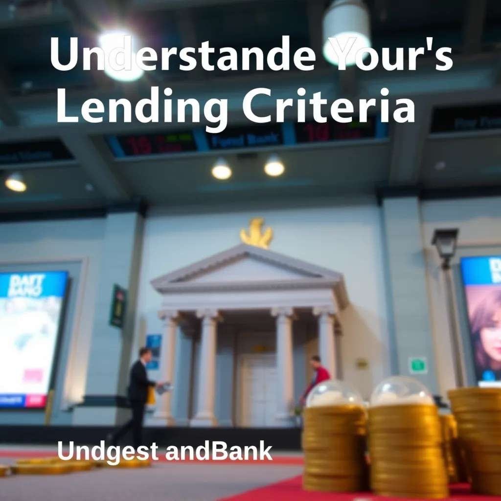 Understanding Your Bank's Lending Criteria for Loans
